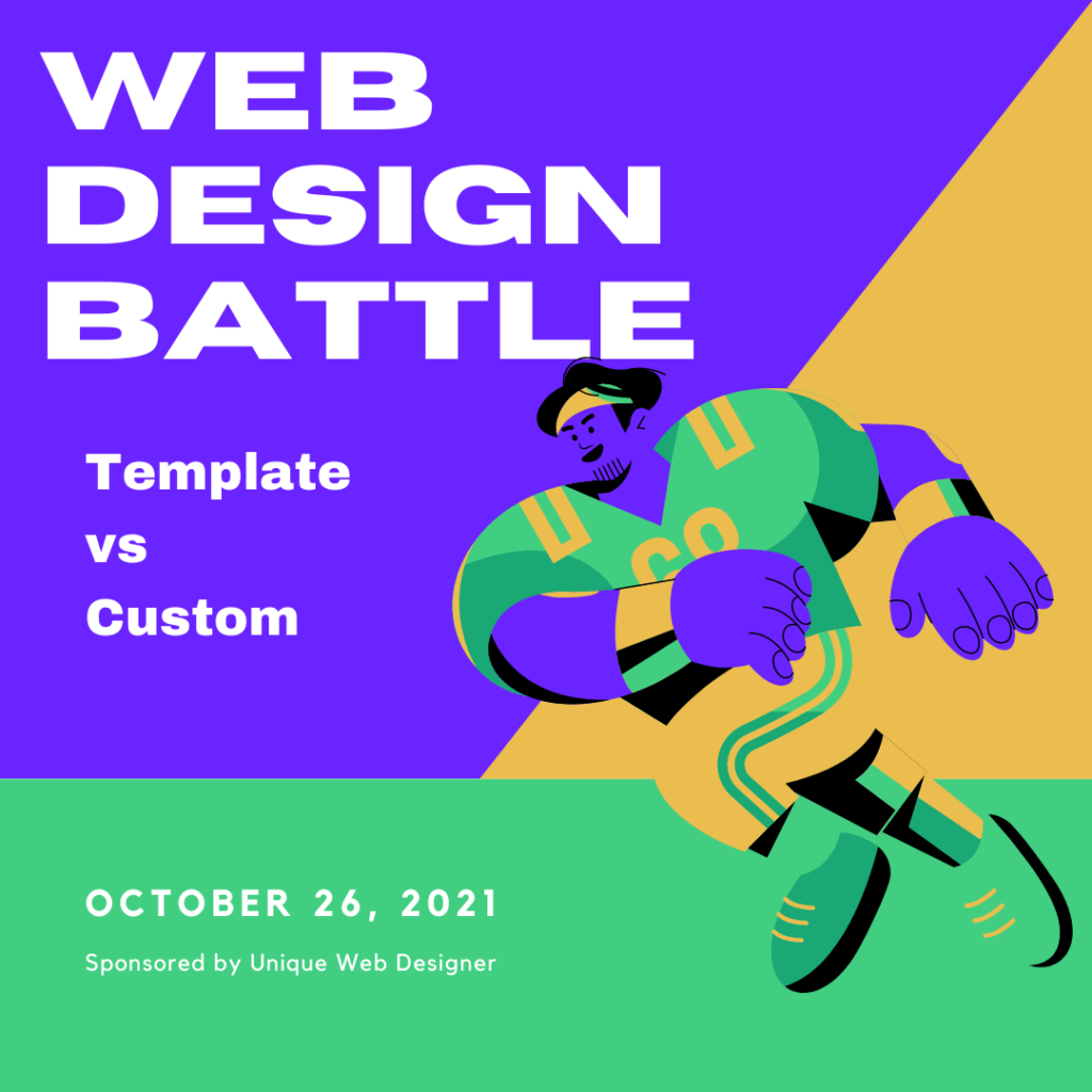 Template Vs Custom Website Design What S The Difference Unique Web